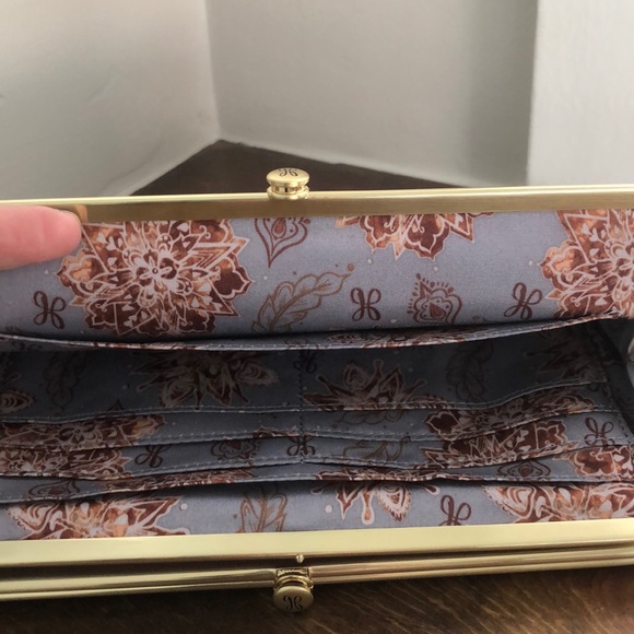 HOBO | Bags | Hobo Leather Lauren Wallet In Embossed Ruby Nwt | Poshmark